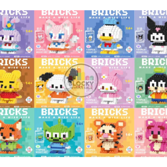 Blocky_world【Buy 1 Free 1 ， the free one can remark 】DIY NANO BRICKS ...