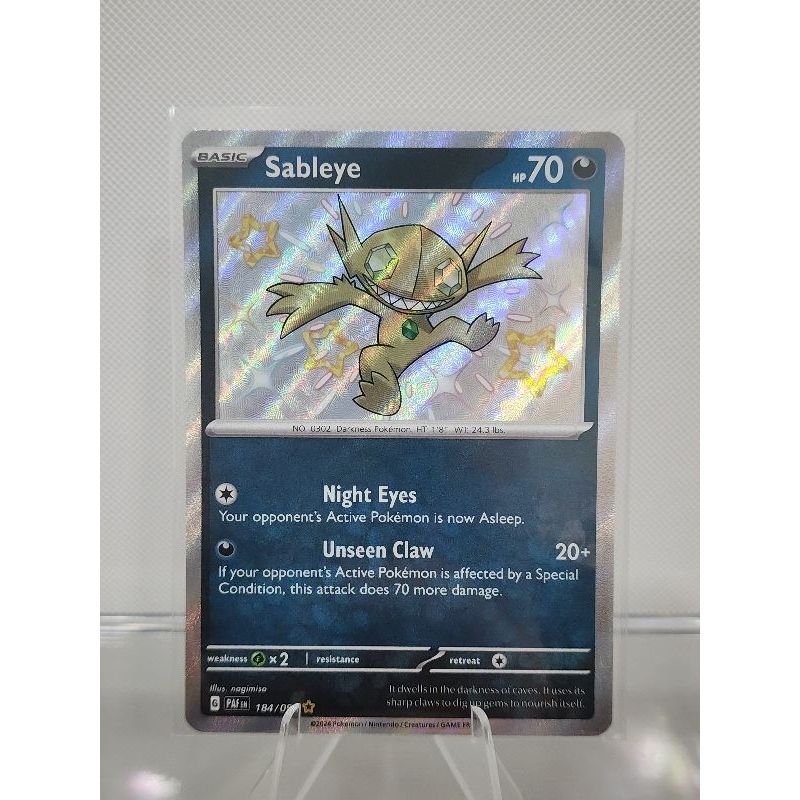 2024 Sableye Card (Rare Holo) | Shopee Malaysia