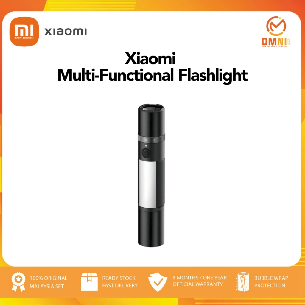 [READY STOCK ] Xiaomi Multi-Functional Flashlight (XIAOMI MALAYSIA) | Shopee Malaysia