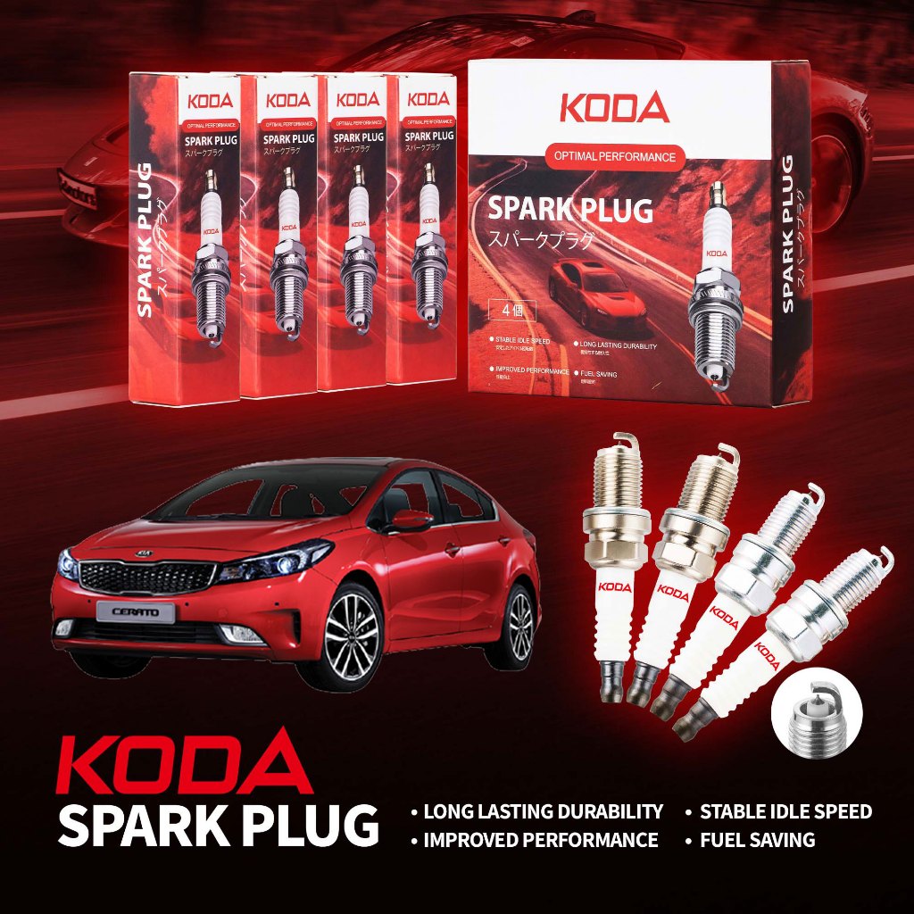 KODA Iridium Spark Plug Kia Cerato K3 YD 2.0 Nu G4ND 2013-2018 ...