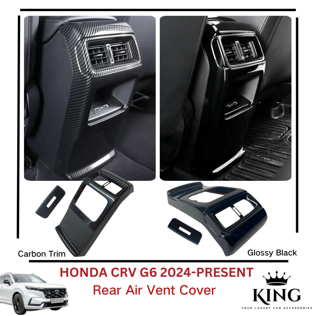 Honda CR-V 6th Gen 2024-Present Rear Air Vent Protector Cover For Honda ...