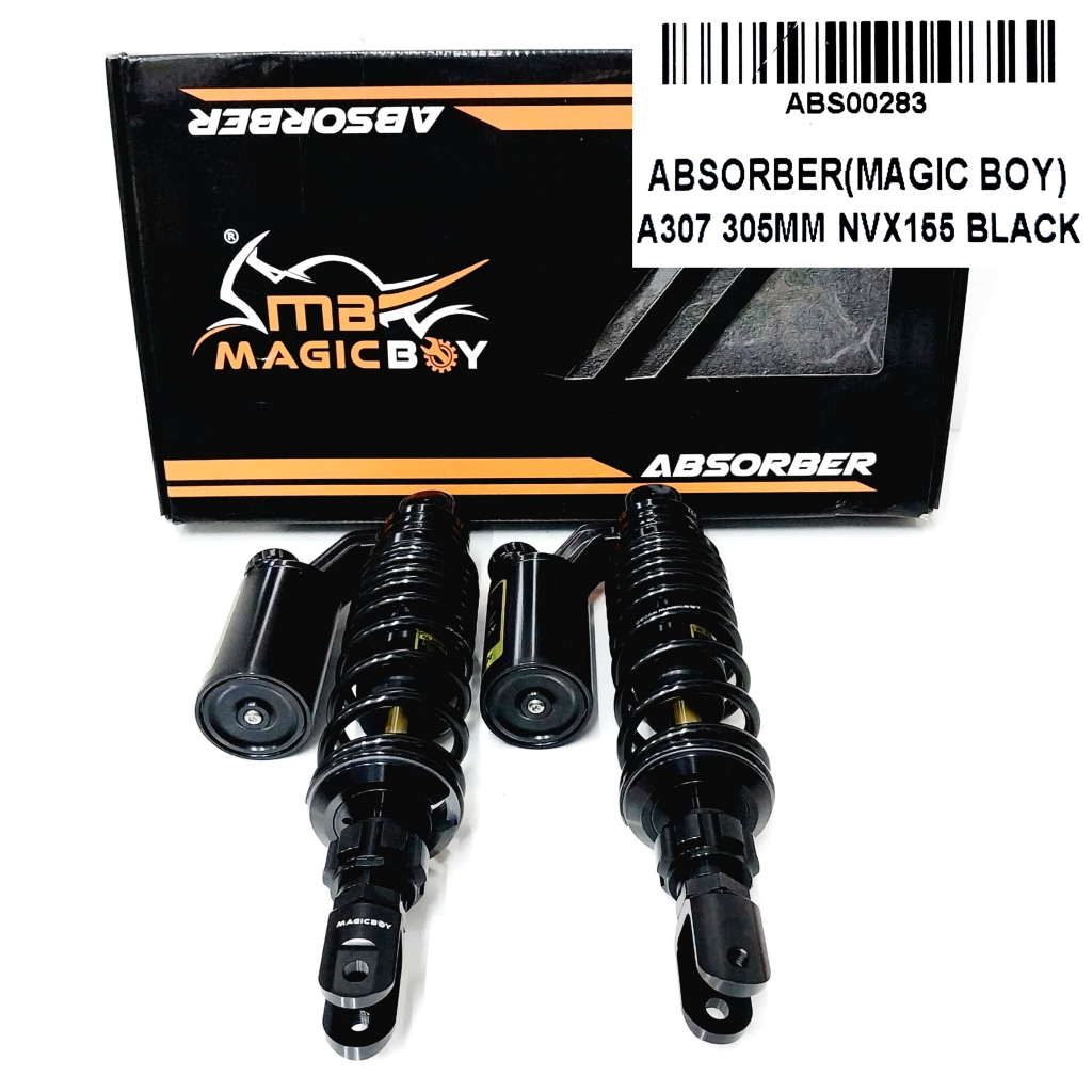Magic Boy Absorber A307 NVX155 V1 V2 305MM Black 100% Original | Shopee ...