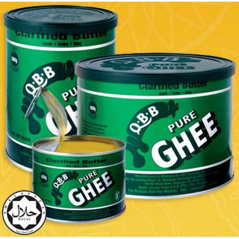 qbb ghee / Q.B.B Pure Ghee / 150g /400g/ minyak sapi / ghee | Shopee Malaysia