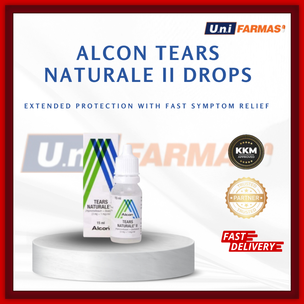 ALCON TEARS NATURALE II DROPS 15ML | Shopee Malaysia