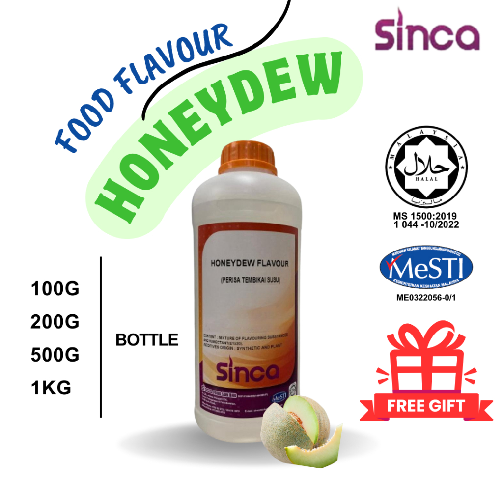 HONEYDEW FLAVOUR 100g / 500g / 1kg - FOOD GRADE | Shopee Malaysia