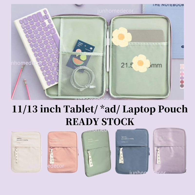 ️ Laptop Bag Tablet Beg 9 10 11 13 3 12 Inch inci Ribbon Pouch Sleeve ...