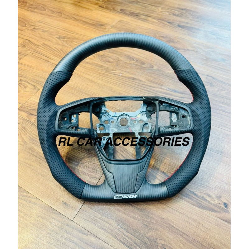 Honda city TMO Jazz GE civic FN2 FD FC FE Forged Carbon fiber steering ...