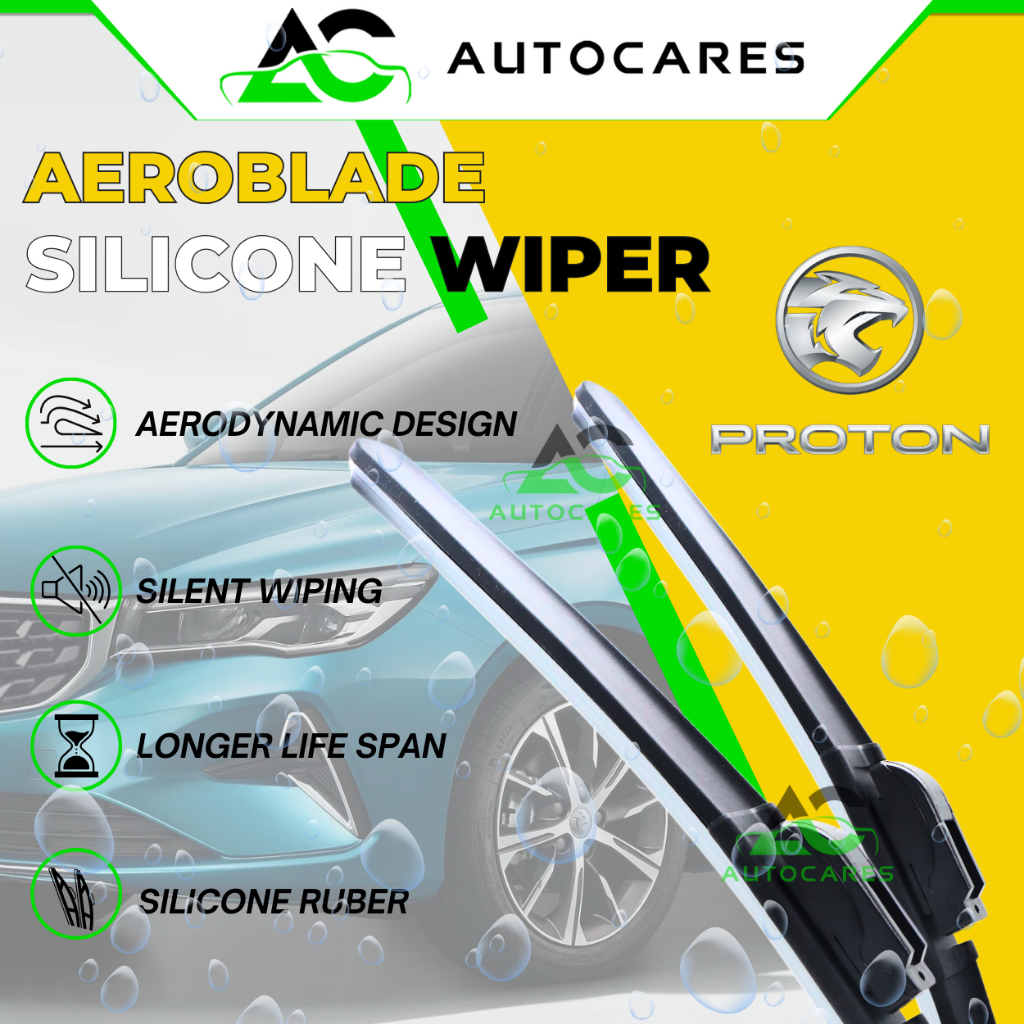AEROBLADE WIPER PROTON Car Wiper Kereta Original Japan Silicone Wiper Proton SAGA PERSONA ...