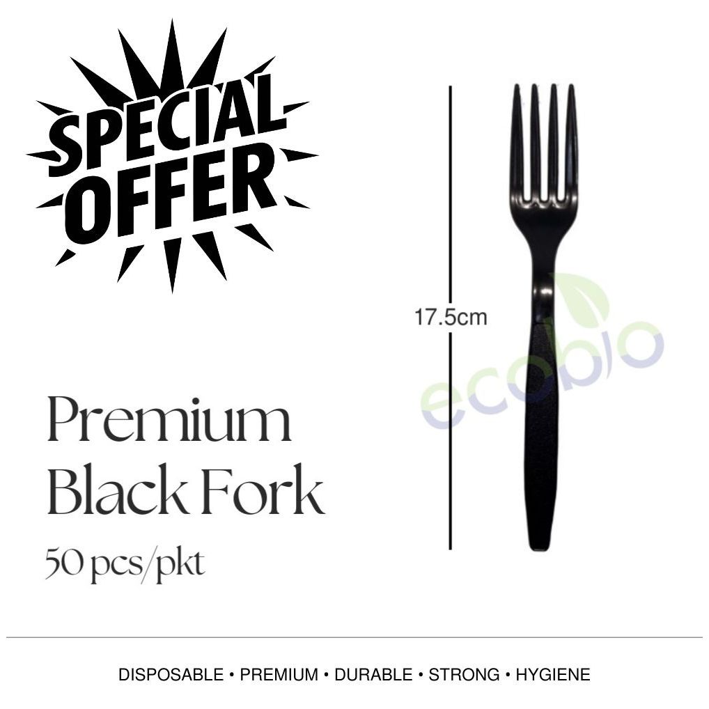(50 PCS) Plastic Fork / Disposable / Garfu Plastik | Shopee Malaysia