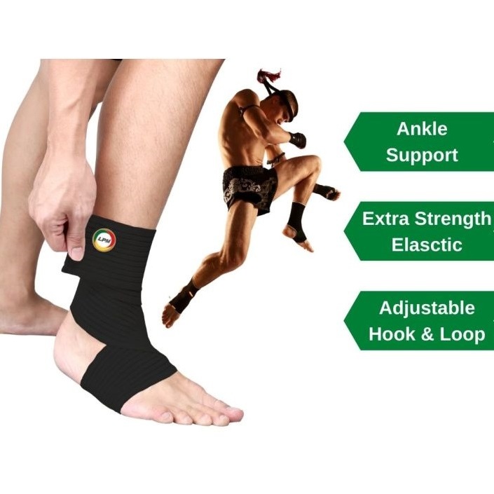 LPM 634 Ankle Wrap - Black ( 1 Unit ) | Shopee Malaysia