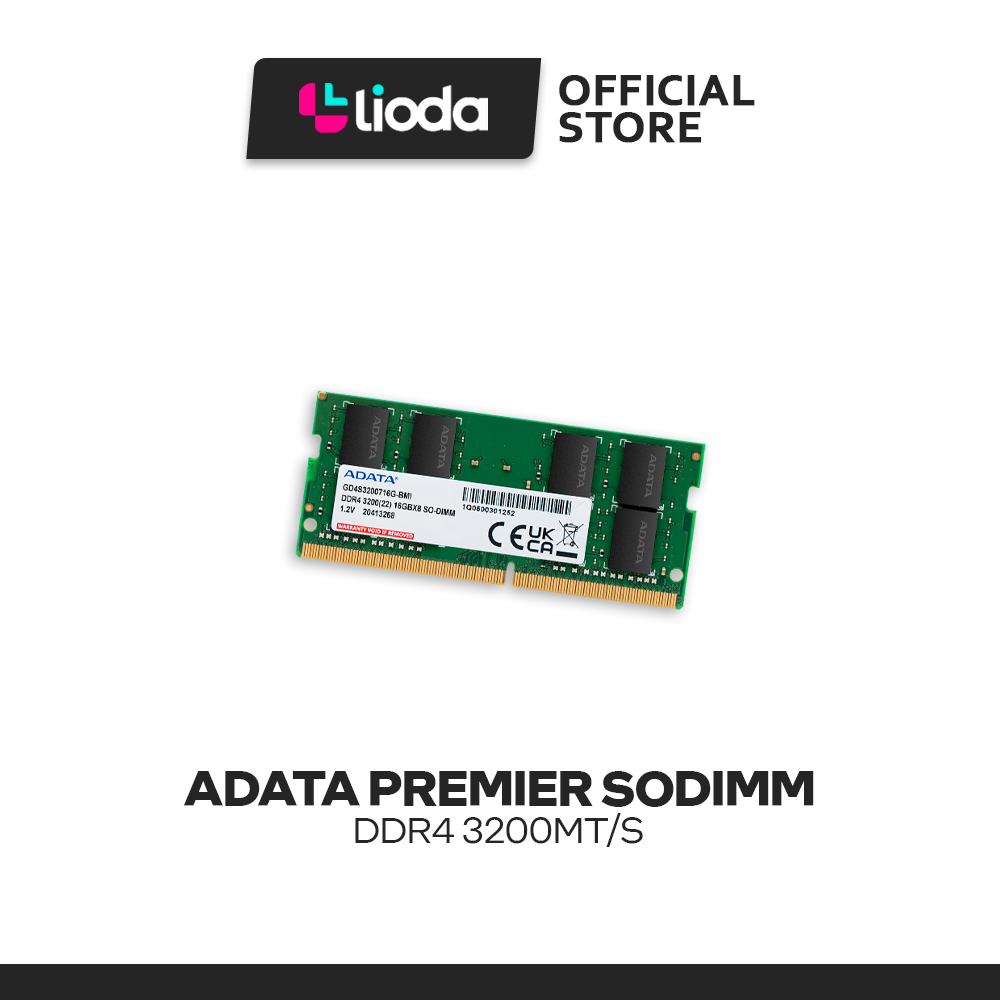 Adata Premier DDR4 3200MHz Notebook RAM Sodimm ( 8GB / 16GB / 32GB ...