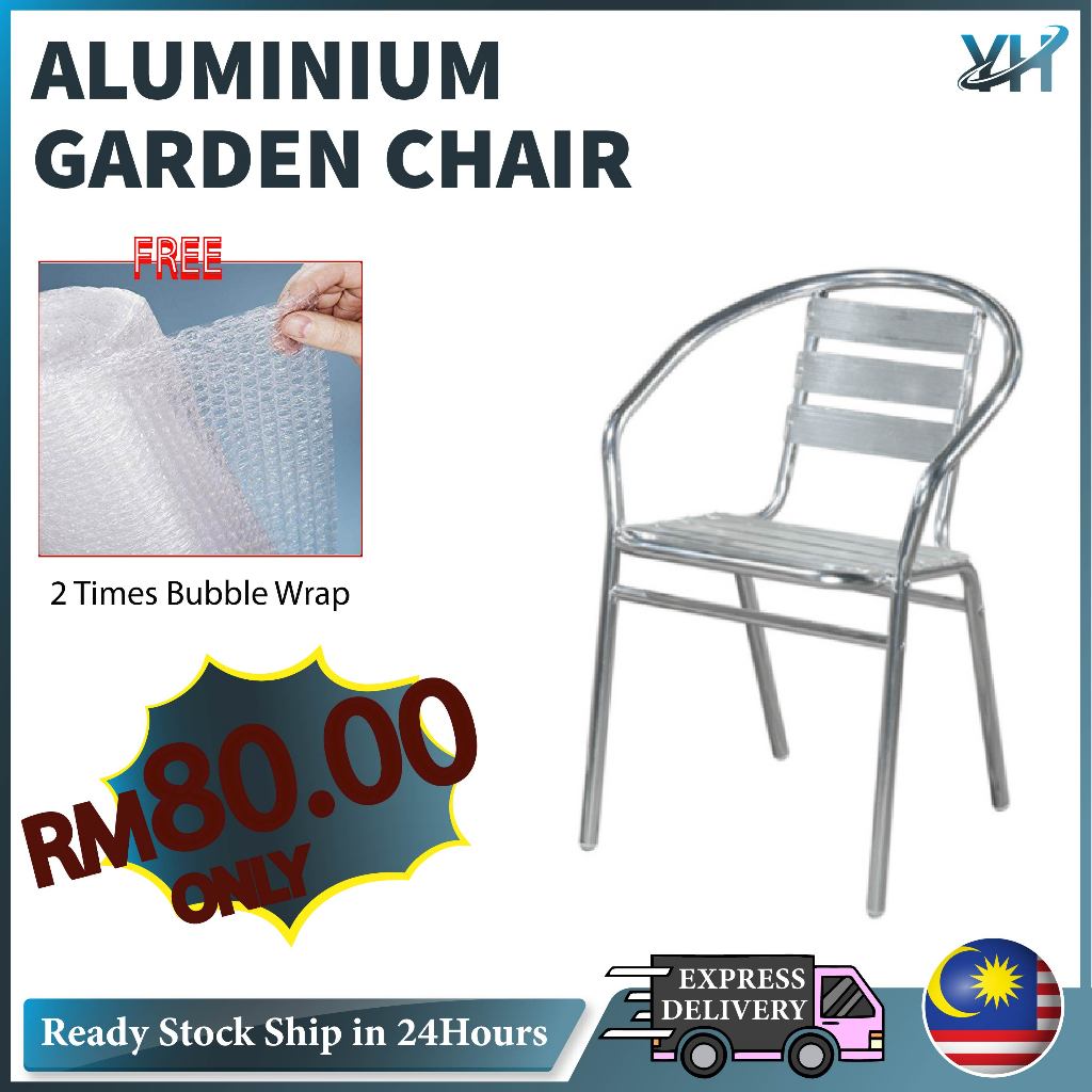 Aluminium Garden Chair Outdoor Chair Kerusi Taman Kerusi Luar Rumah ...