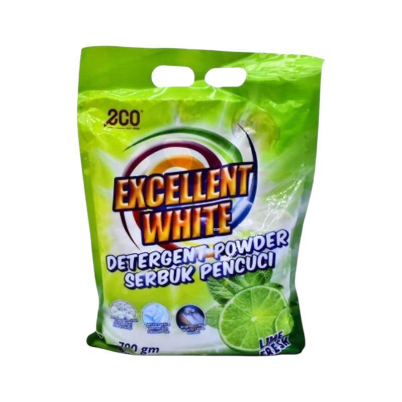 Sabun Pencuci Pakaian Eco Shop Excellent White Lime Detergent Powder ...