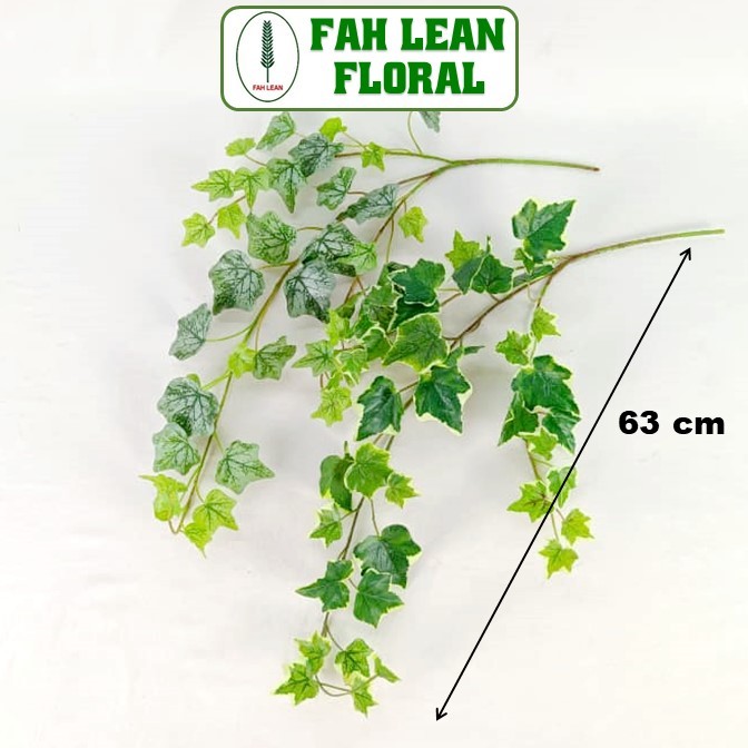 Artificial Ivy Leaf Plant 63cm / Daun Hiasan Rumah Daun Juai Wall ...