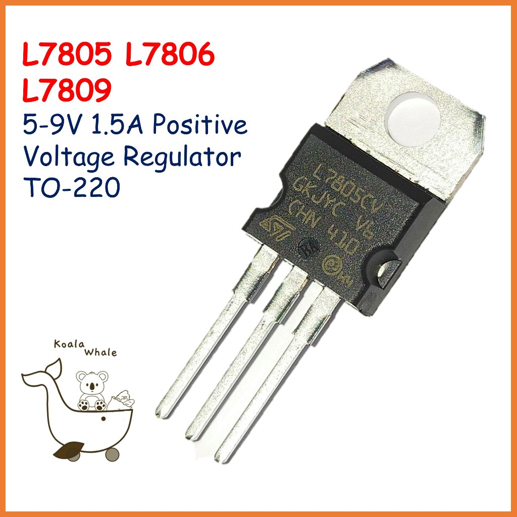 L7805 L7806 L7809 L7805CV L7806CV L7809CV Voltage Regulator Mosfet TO-220 | Shopee Malaysia