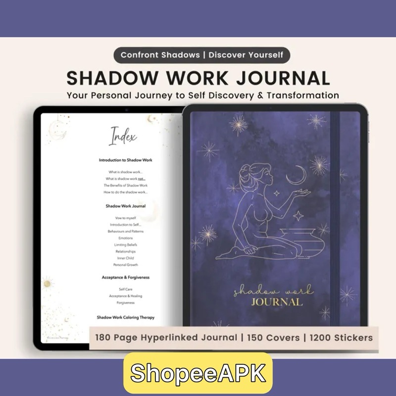 Shadow Work Journal | Digital Shadow Work Journal Prompts | Book of ...