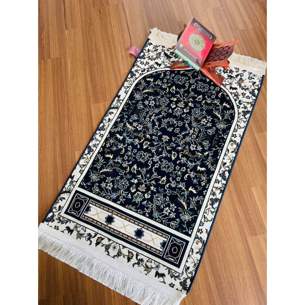 Sejadah Turki Raudhah Original Tebal 8MM Bunga Raudah Masjid Nabawi ...