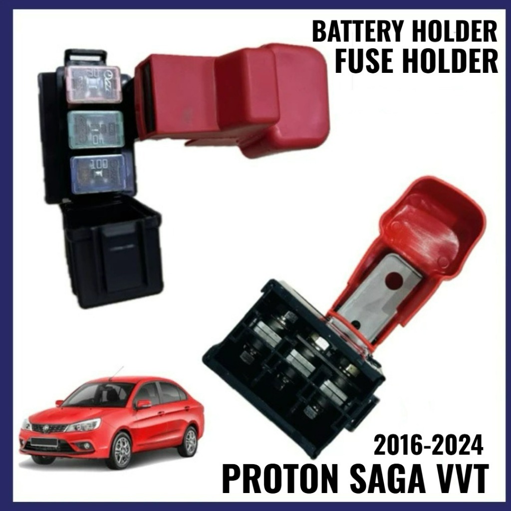 Proton Saga VVT 2016 2018 2019 Year Battery Holder Terminal Main Fuse ...