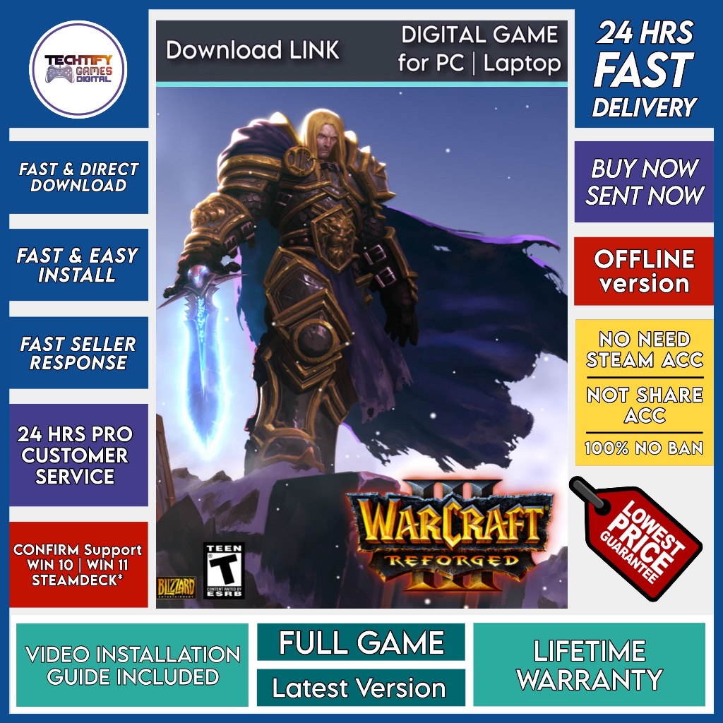 [PC Game] Warcraft 3 Reforged - Offline [Fast Download] [Fast Install ...