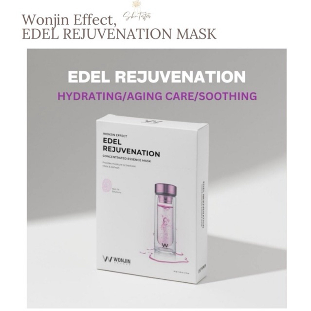 WONJIN EFFECT Edel Rejuvenation Concentrated Essence Mask | Shopee Malaysia