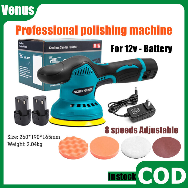 COD Car Polishing Machine Sander Buffer DIY Mesin Polish Kereta Car ...