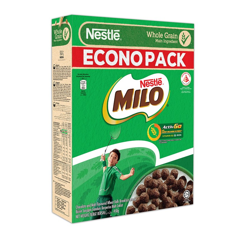 Nestle Milo Cereal Econo Pack (450g) | Shopee Malaysia