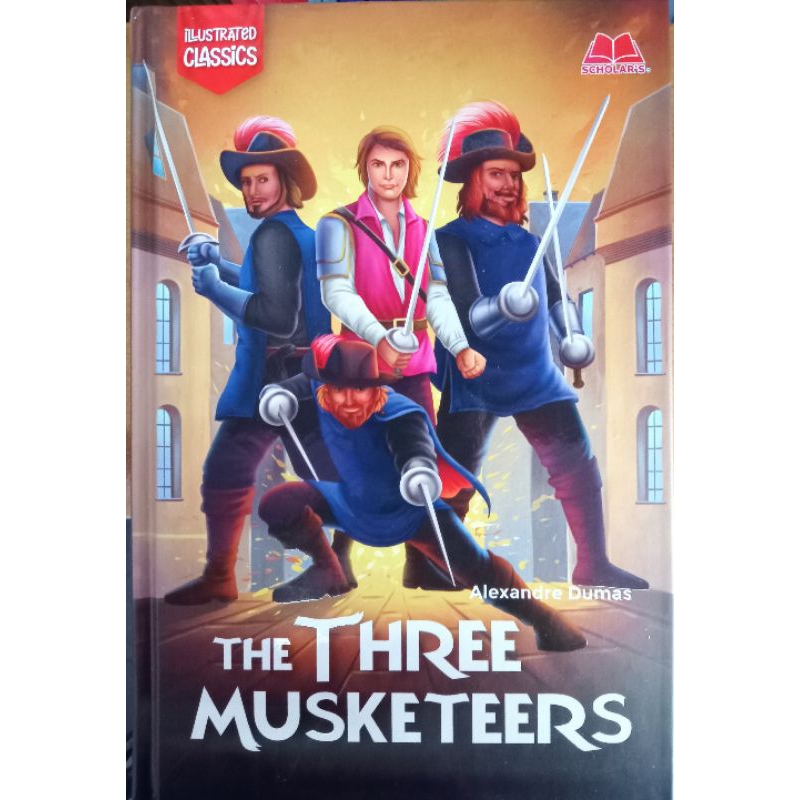 ILLUSTRATED CLASSICS: THE THREE MUSKETEERS (HARD COVER) | Shopee Malaysia