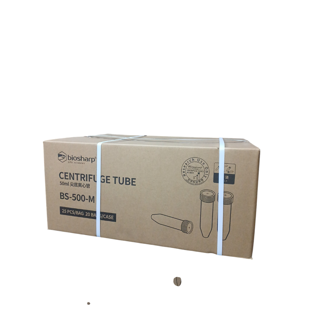 1 case biosharp PP centrifuge tube 15ml 50ml ziplock pack 1 case 500pcs ...