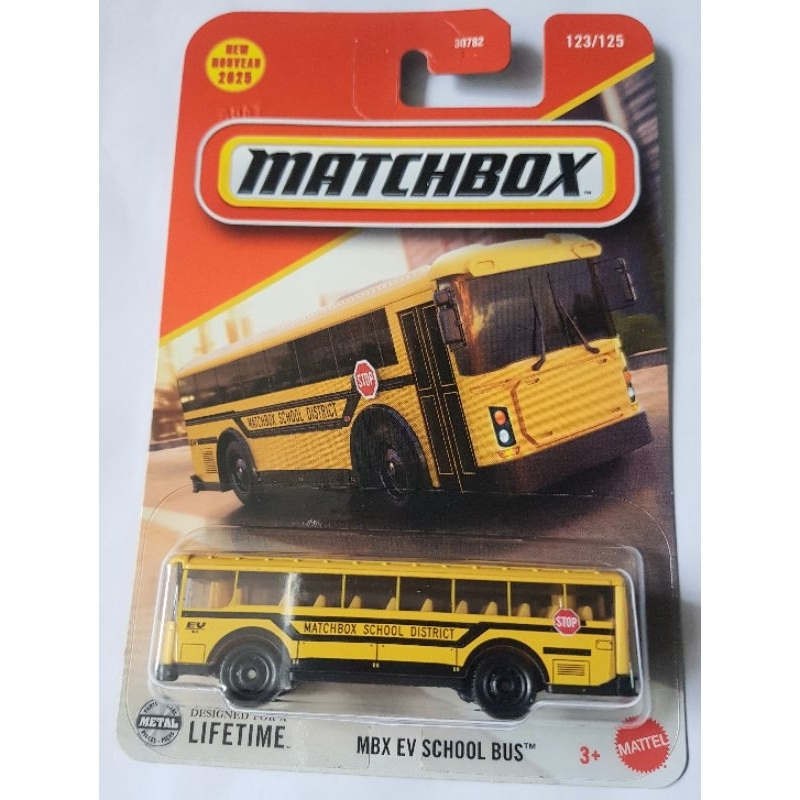 Matchbox MBX EV School Bus 2025 Edition | Shopee Malaysia