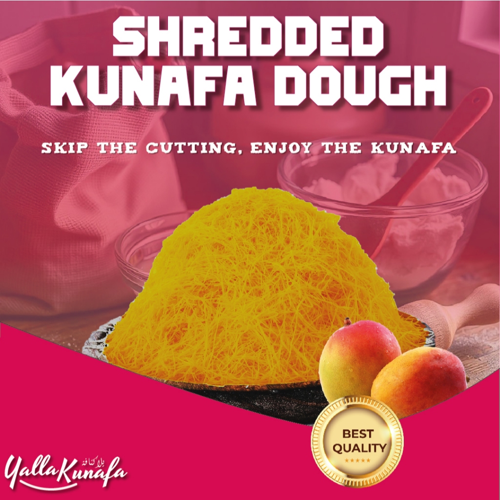 New Arrival Mango Shredded Kunafa Dough Delicious Taste by Yalla Kunafa ...