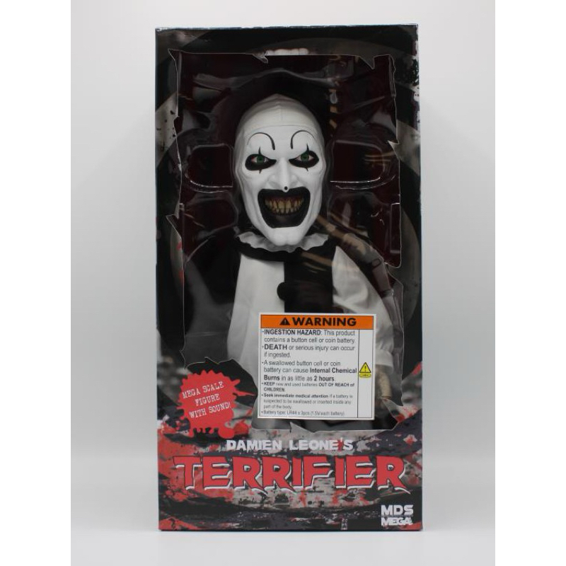 Mezco Toyz Terrifier Mezco Designer Series Mega Scale Art the Clown ...