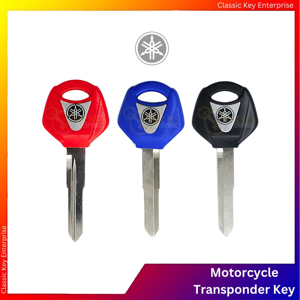Yamaha Motor Transponder Key Spare (Right/Left/2 Side Blade) | Shopee ...