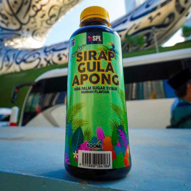 [Delivery from USJ] Sirap Gula Apong Pandan 500ml (Suitable For 3 Layer ...