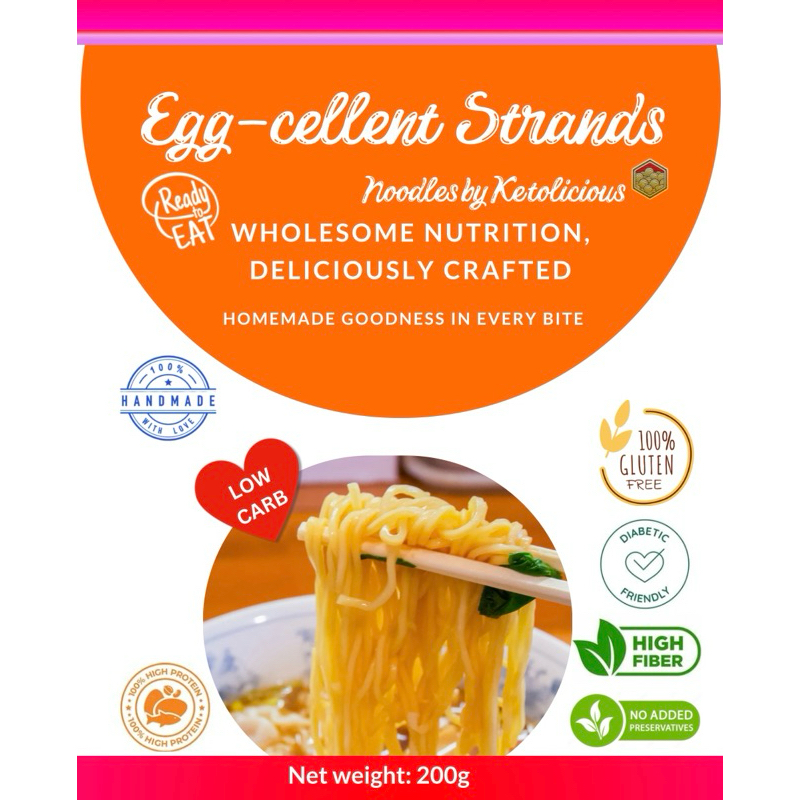 Egg-cellent Strands – Freshly Made Egg Noodles, Low Carb & Keto ...