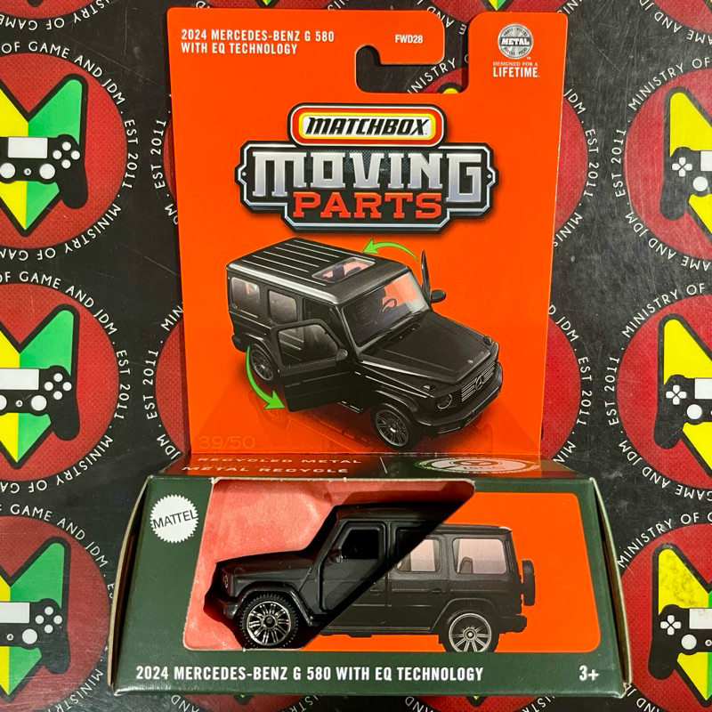 Matchbox Moving Part 2024 Mercedes Benz G 500 With EQ Technology ...