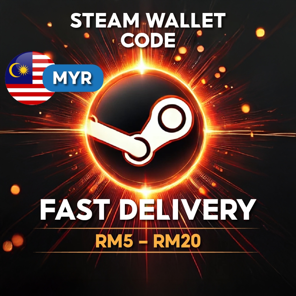 Steam Wallet Code RM5 - RM20 | Shopee Malaysia