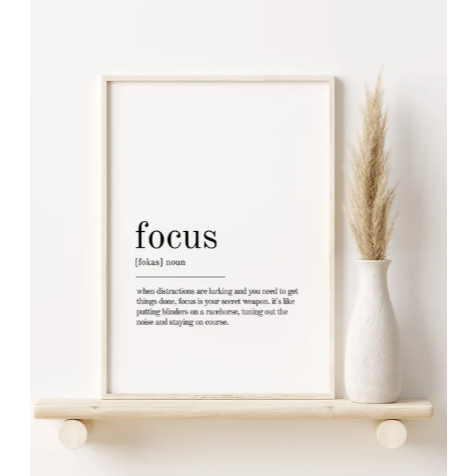 DIgital Print Focus Definition Print, Minimalist Modern Print Art, Calm ...