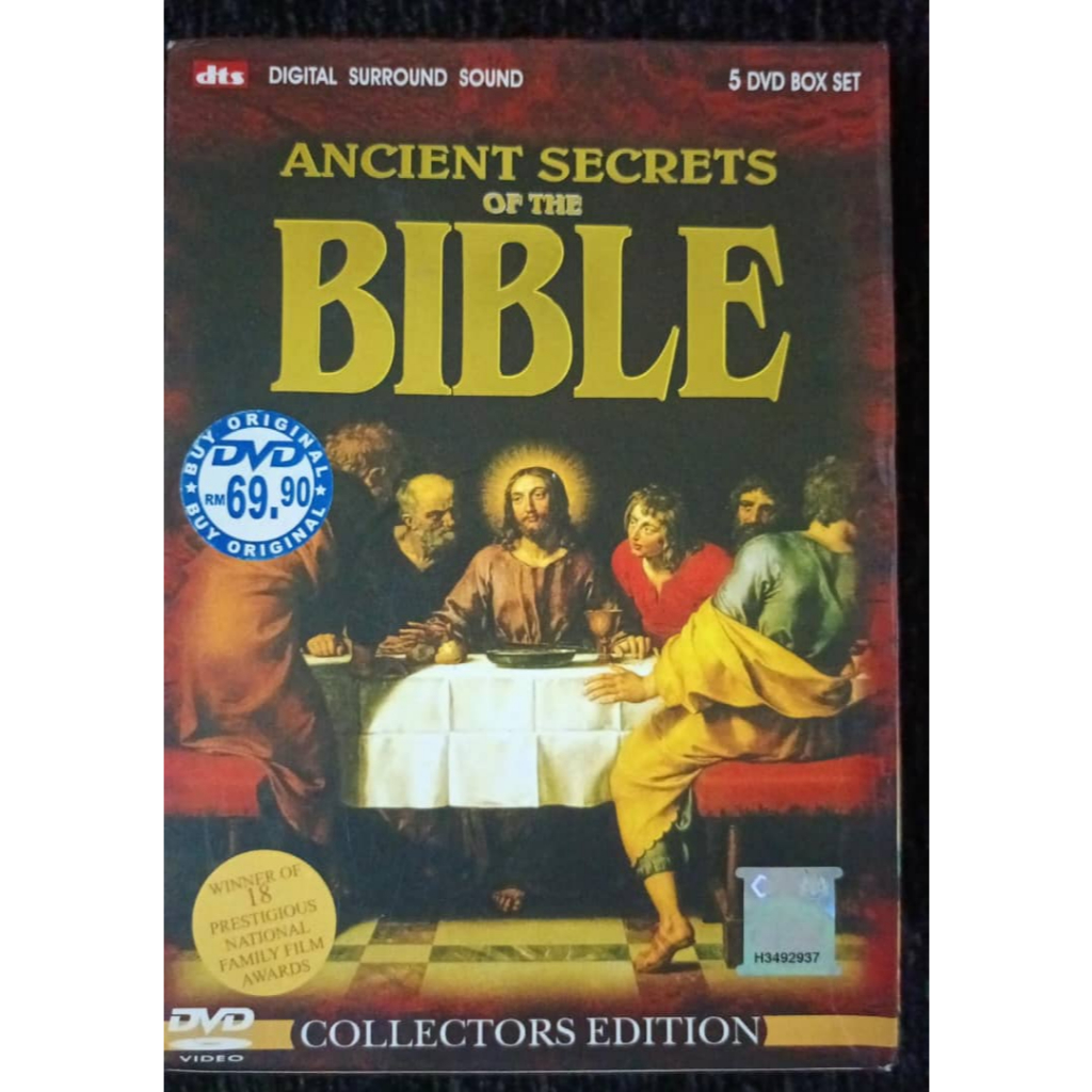 (Preloved) Ancient Secrets of the Bible (2000) DVD 5-Disc Documentary Set | Shopee Malaysia