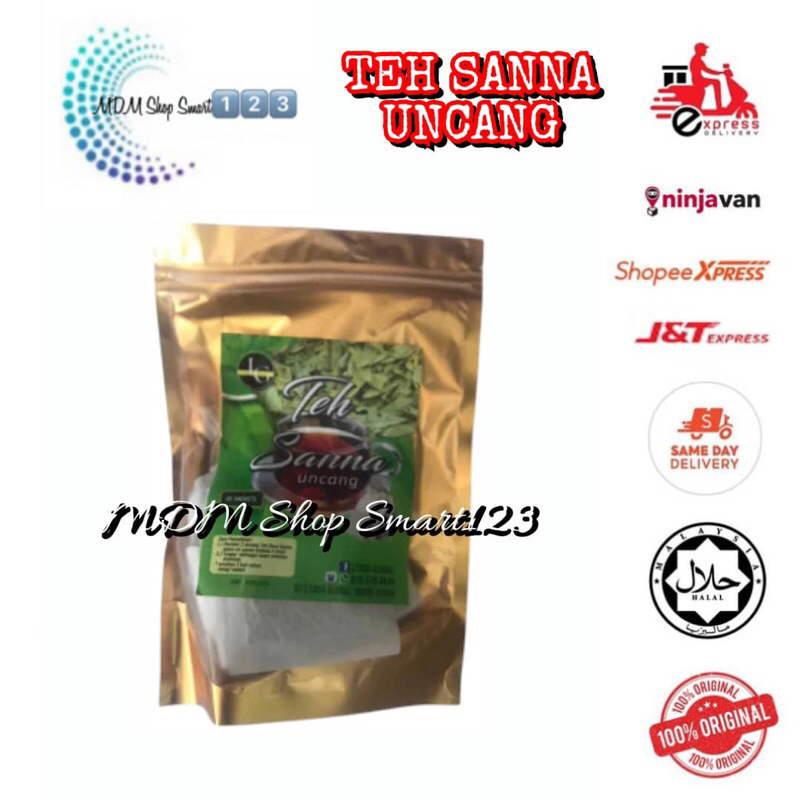 Teh Senna Uncang 20 Sachet By Linda Global 💯% Original | Shopee Malaysia