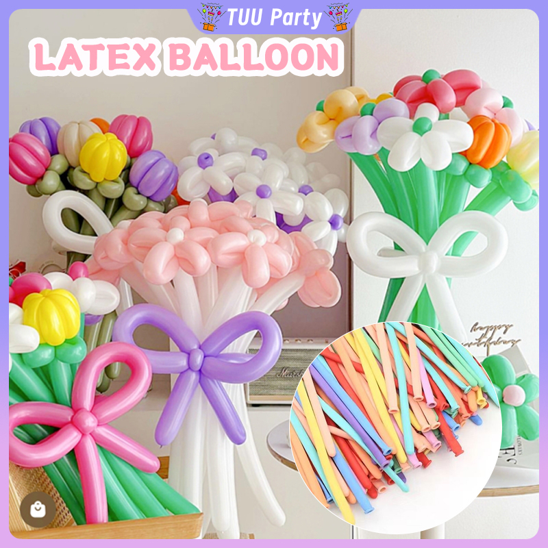 Long Latex Balloon Belon 260 Long Balloons Birthday Wedding Party ...