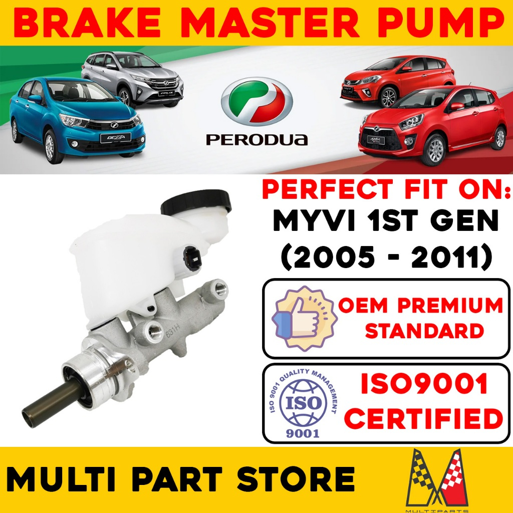 Myvi Master Pump Myvi 1.3 No Abs/ Brake Master Pump Myvi Old/ Master ...