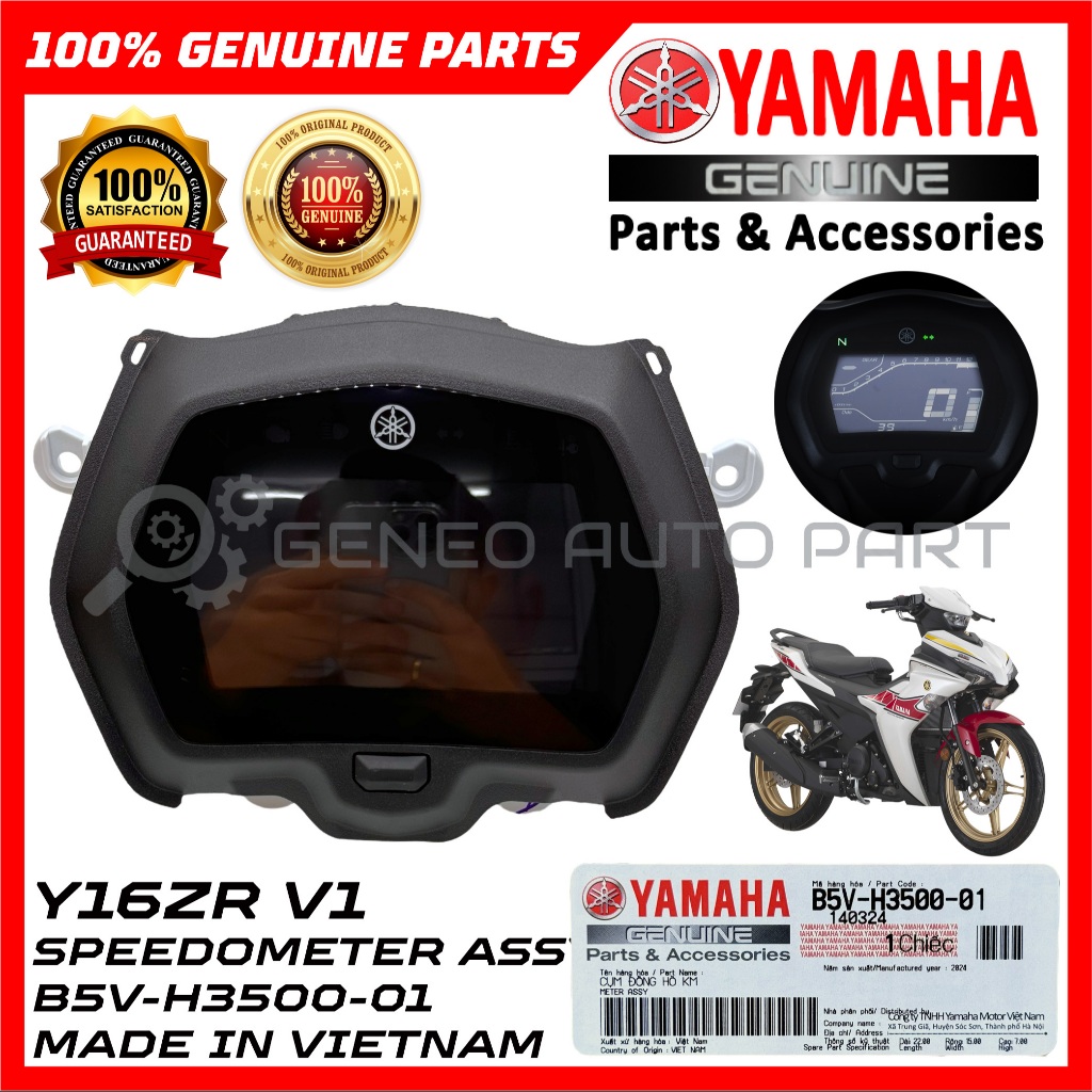 YAMAHA Y16ZR Y16 V1 METER SPEEDOMETER ASSY [B5V-H3500-01] 100% ORIGINAL ...