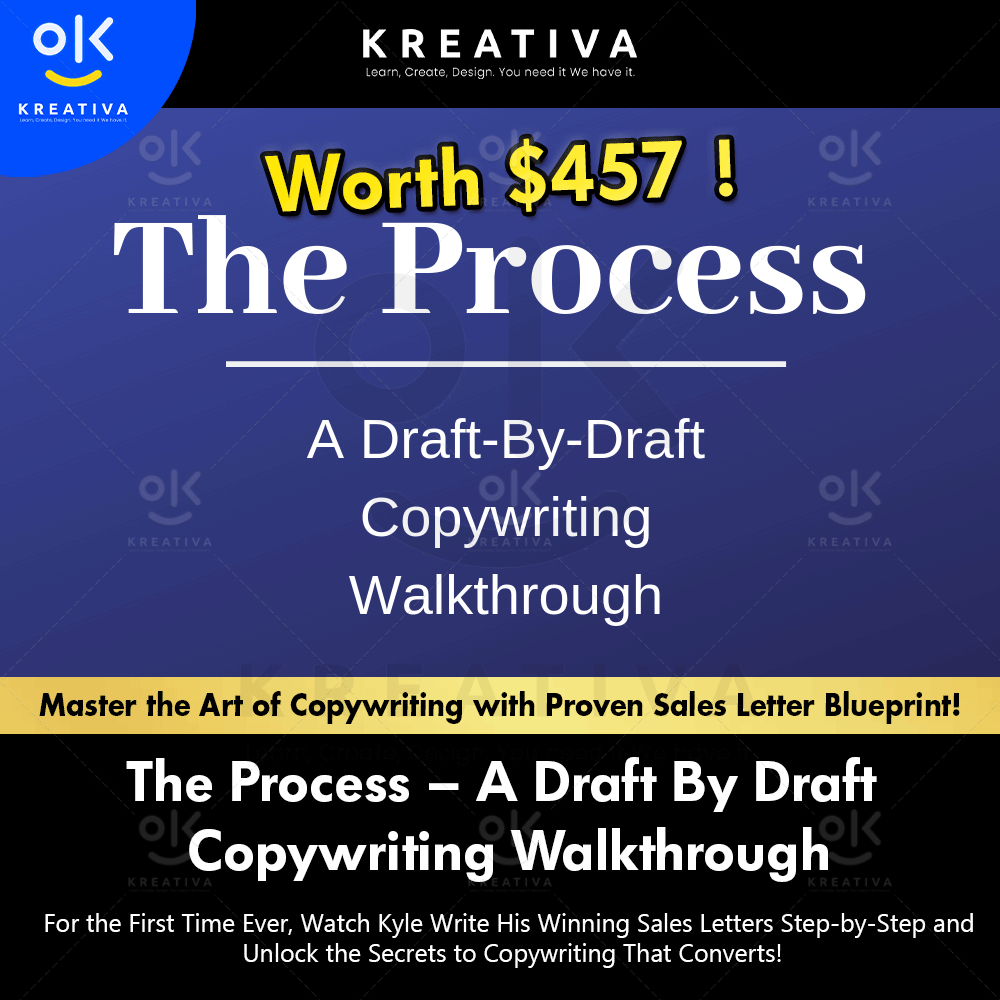 VIP Course-Kyle Milligan - The Process A Draft By Draft Copywriting Walkthrough | Learn ...