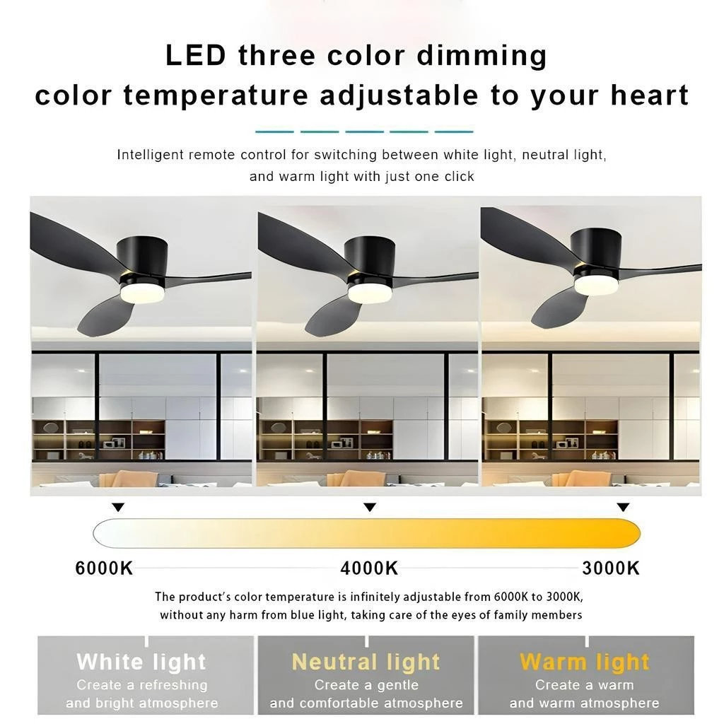 【5Year Warranty】 SIRIM Ceiling Fan with Lamp Strong Wind 6 Speed Fan ...