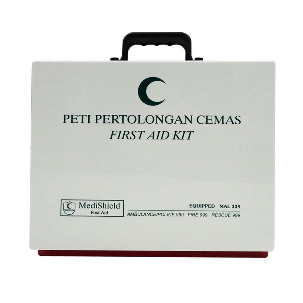 Medishield PVC First Aid Kit / Box LARGE Empty MPL 139 Peti Pertolongan ...