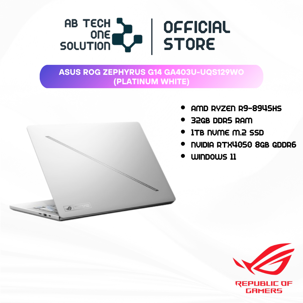 Asus ROG Zephyrus G14 GA403U | 14" Inch | Shopee Malaysia
