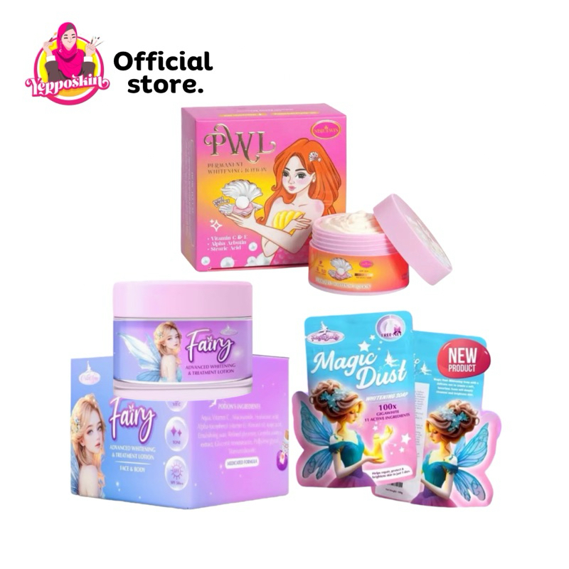 PWL WHITENING LOTION | FAIRY LOTION MAGIC DUST VIRAL TIKTOK | Shopee ...