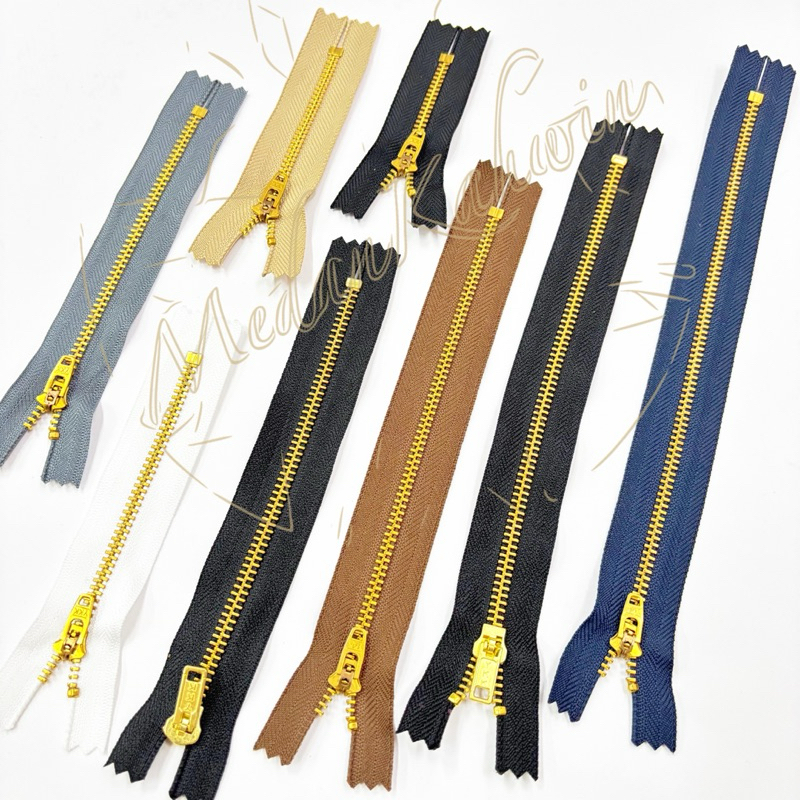 #BJ0103AN Siri Zip YKK Besi Zip Tembaga YKK Metal Fastener Zipper @ 47 pilihan | Shopee Malaysia