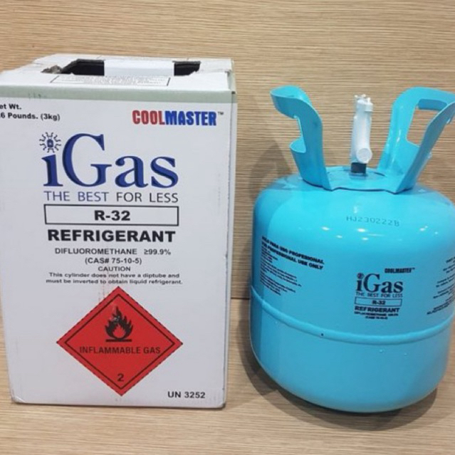 R32 Gas Air Conditioning gas 3KG Aircond Air Conditioning Ready Stock | Shopee Malaysia