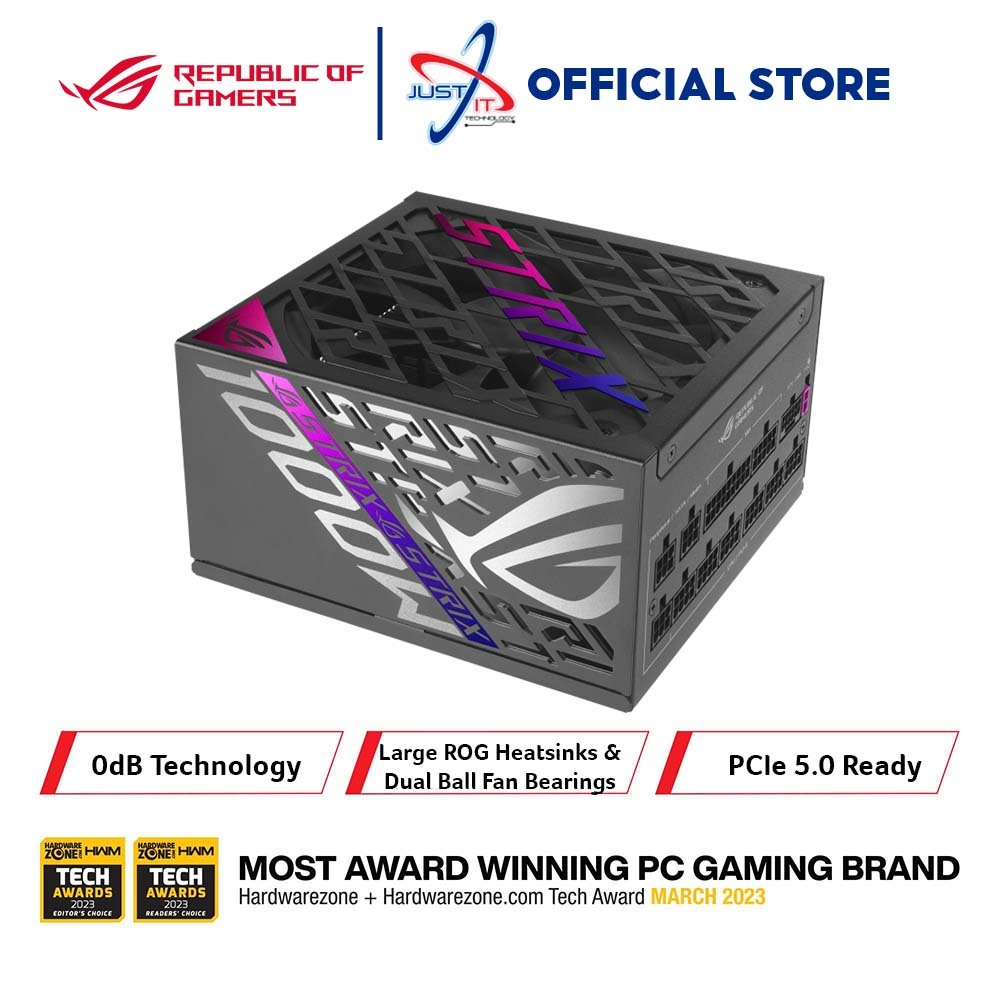 ASUS ROG STRIX 850W / 1000W / 1200W PLATINUM ATX3.1 PCIE5.1 80 PLUS ...